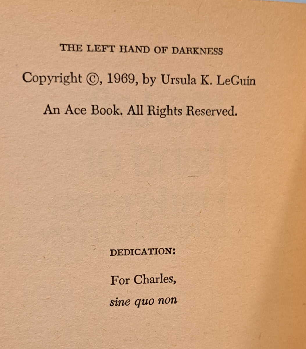The Left Hand of Darkness – Juniper Books Inc
