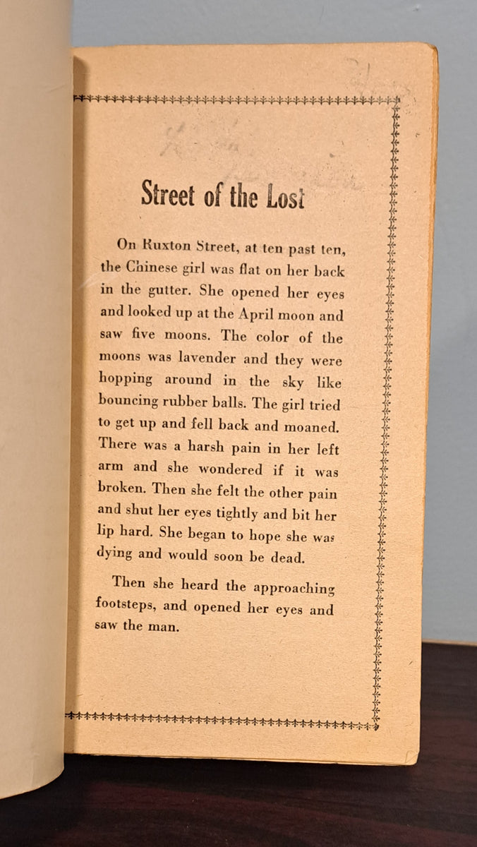 Street Of The Lost – Juniper Books Inc