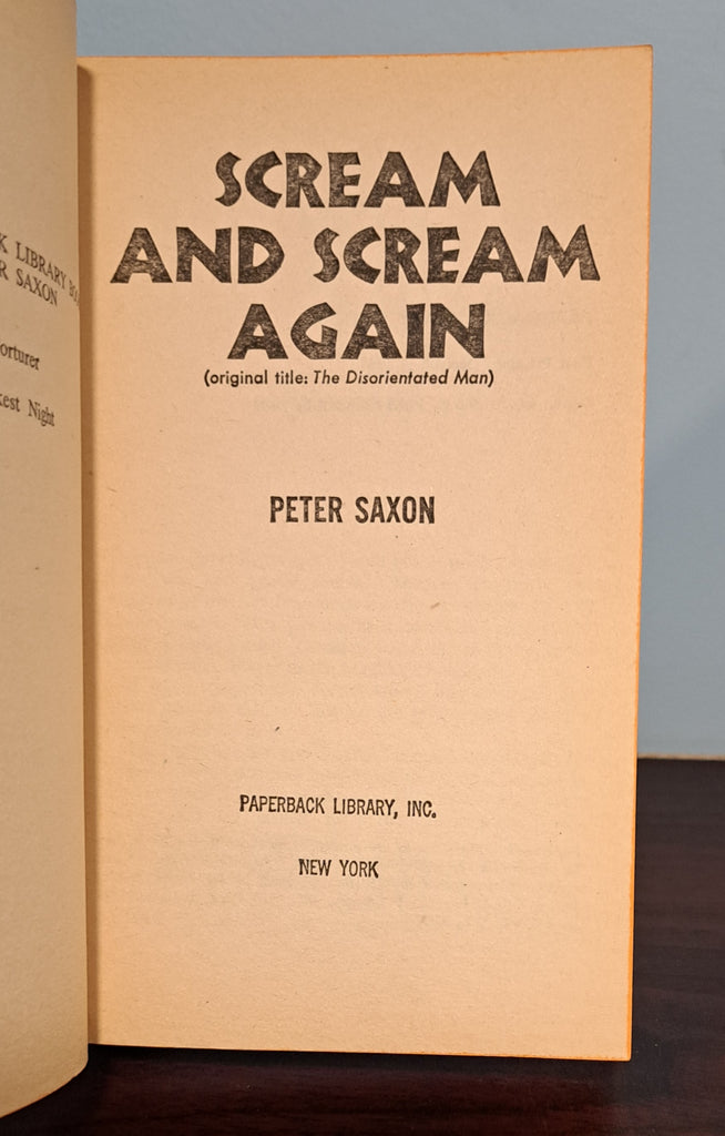 Scream And Scream Again – Juniper Books Inc