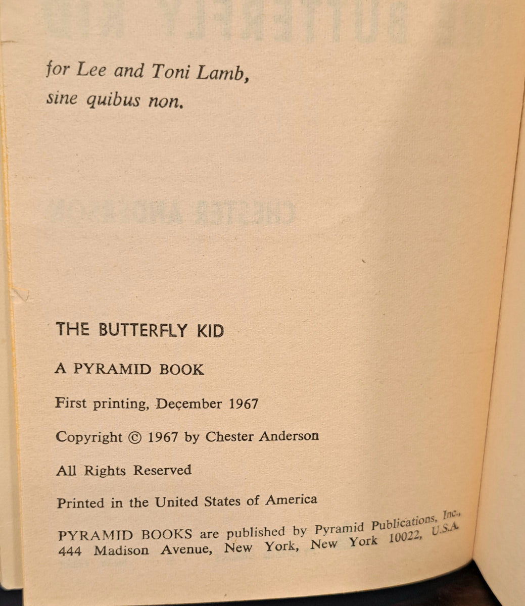 The Butterfly Kid – Juniper Books Inc