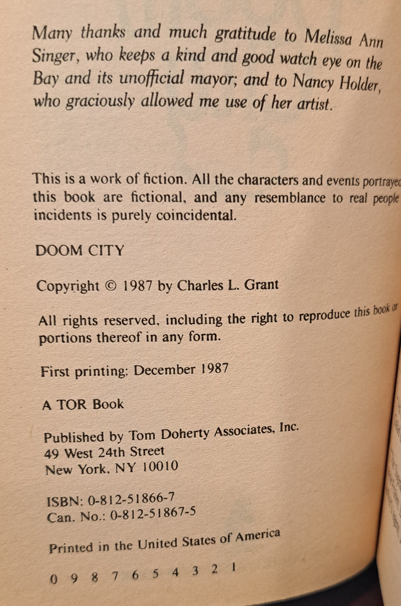 Doom City – Juniper Books Inc