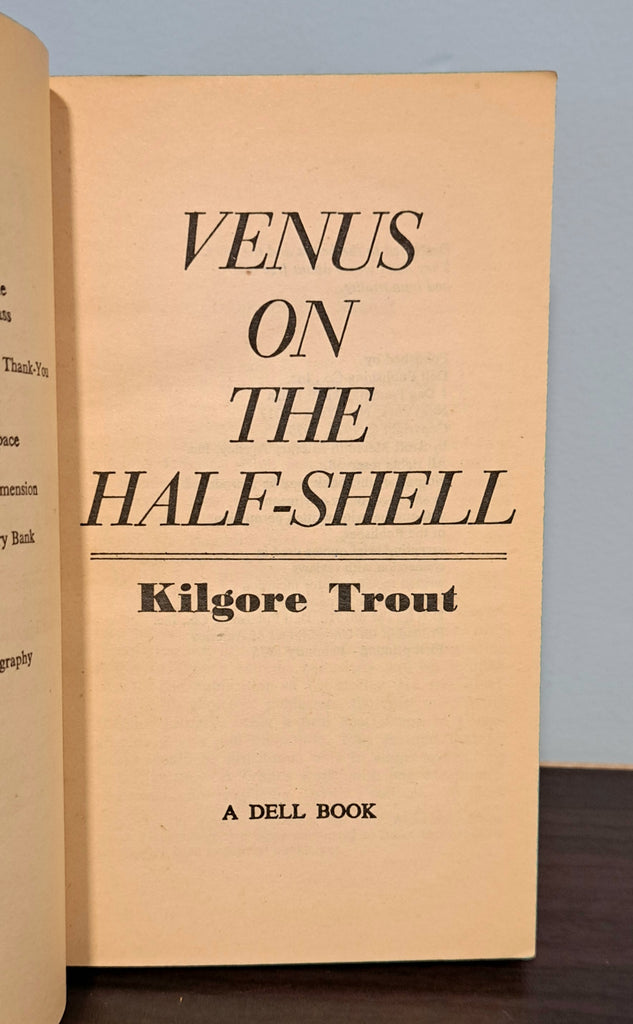 Venus on the Half-Shell – Juniper Books Inc