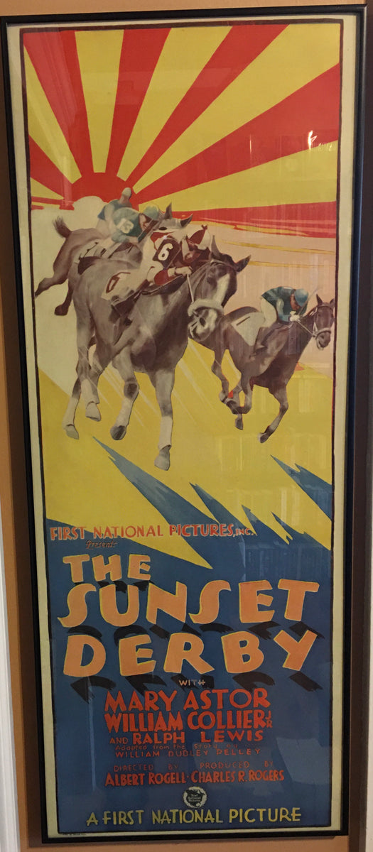 Sunset Derby - Movie Poster – Juniper Books Inc